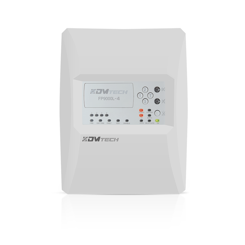 DMTECH FP9000L-4 Centrale D'Alarme Incendie 4 Zones